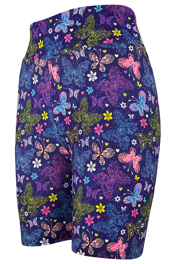 Enchanted Butterfly Shorts | Butterfly Print | High Waisted – Llama Leisure