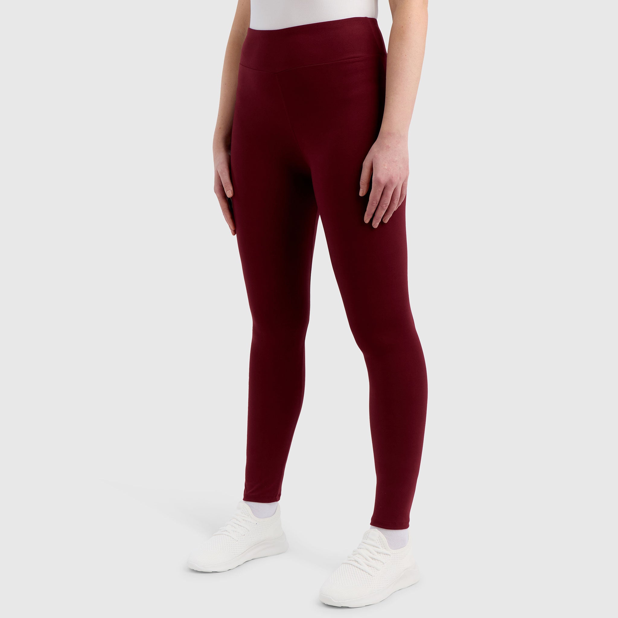 Burgundy Magic Leggings – Llama Leisure