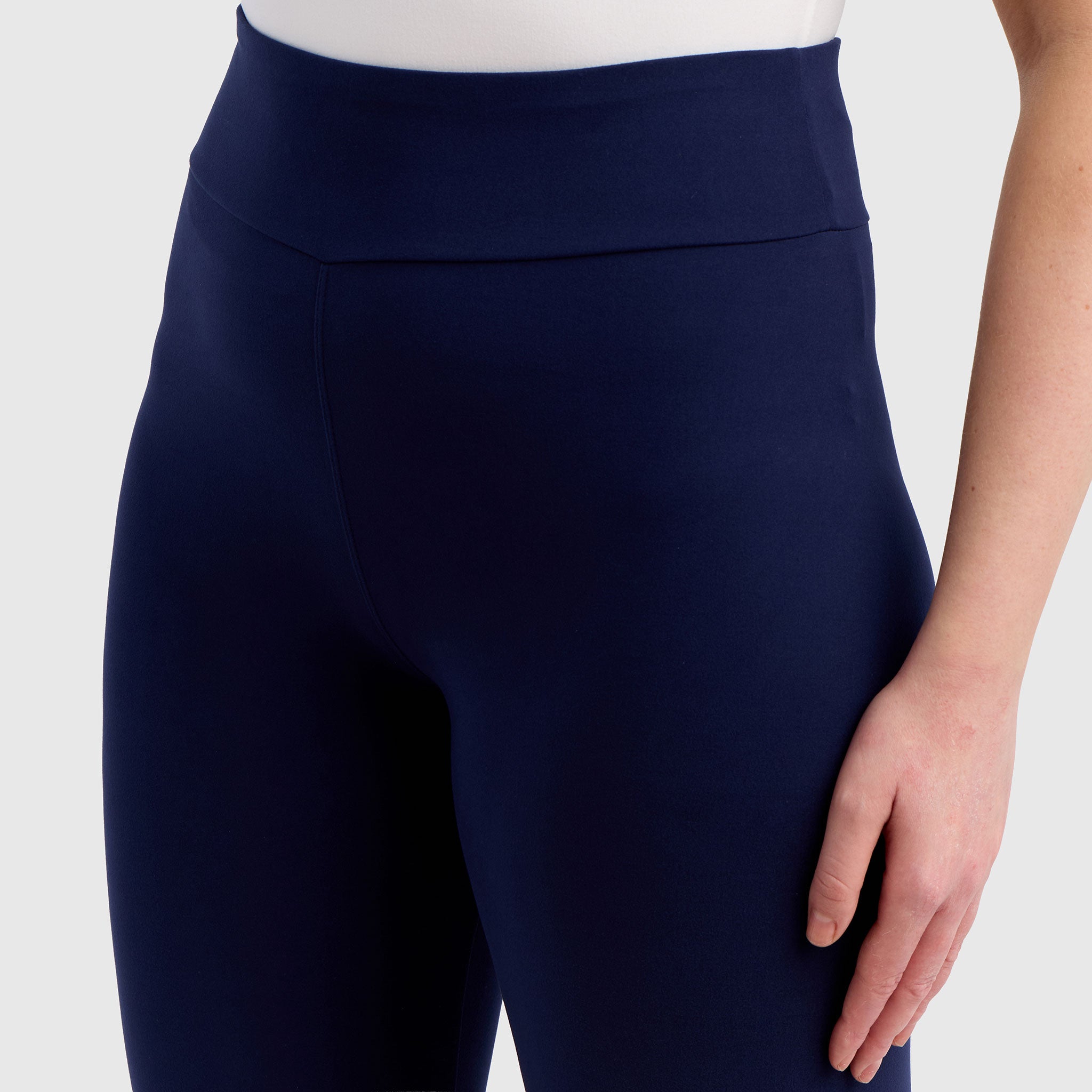 Navy Magic Leggings – Plain Blue Leggings – Llama Leisure